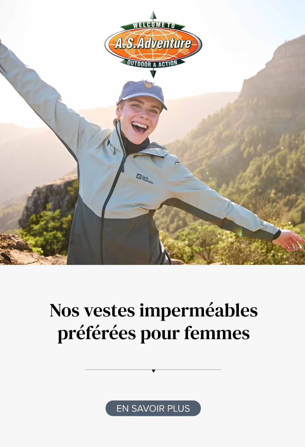 Nos vestes imperméables préférées pour femmes | A.S.Adventure