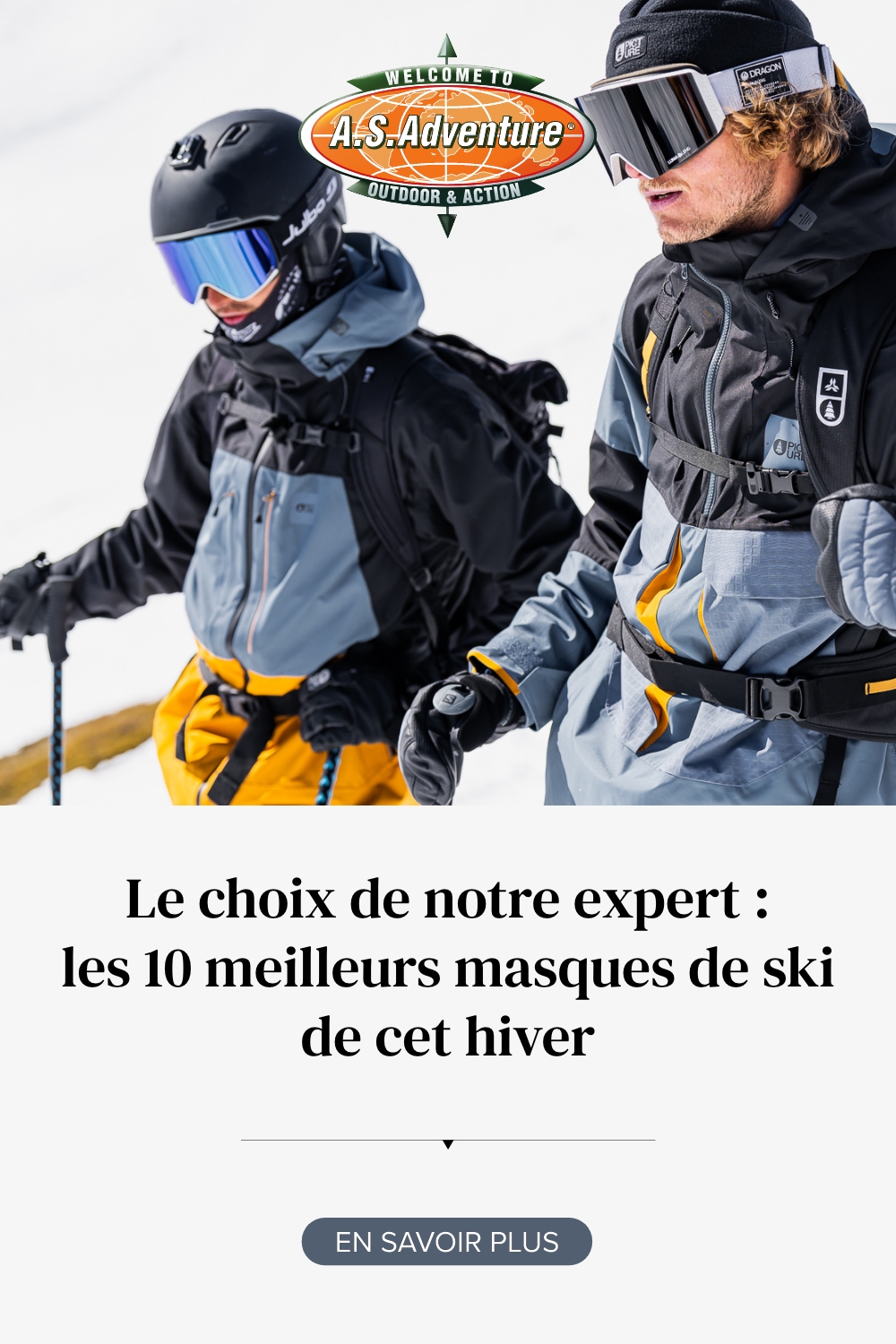 Les choix de nos experts : les meilleurs masques de ski de la saison ...